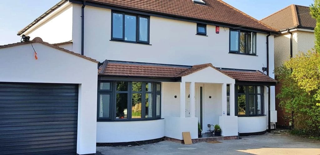 Paint uPVC Windows Grey